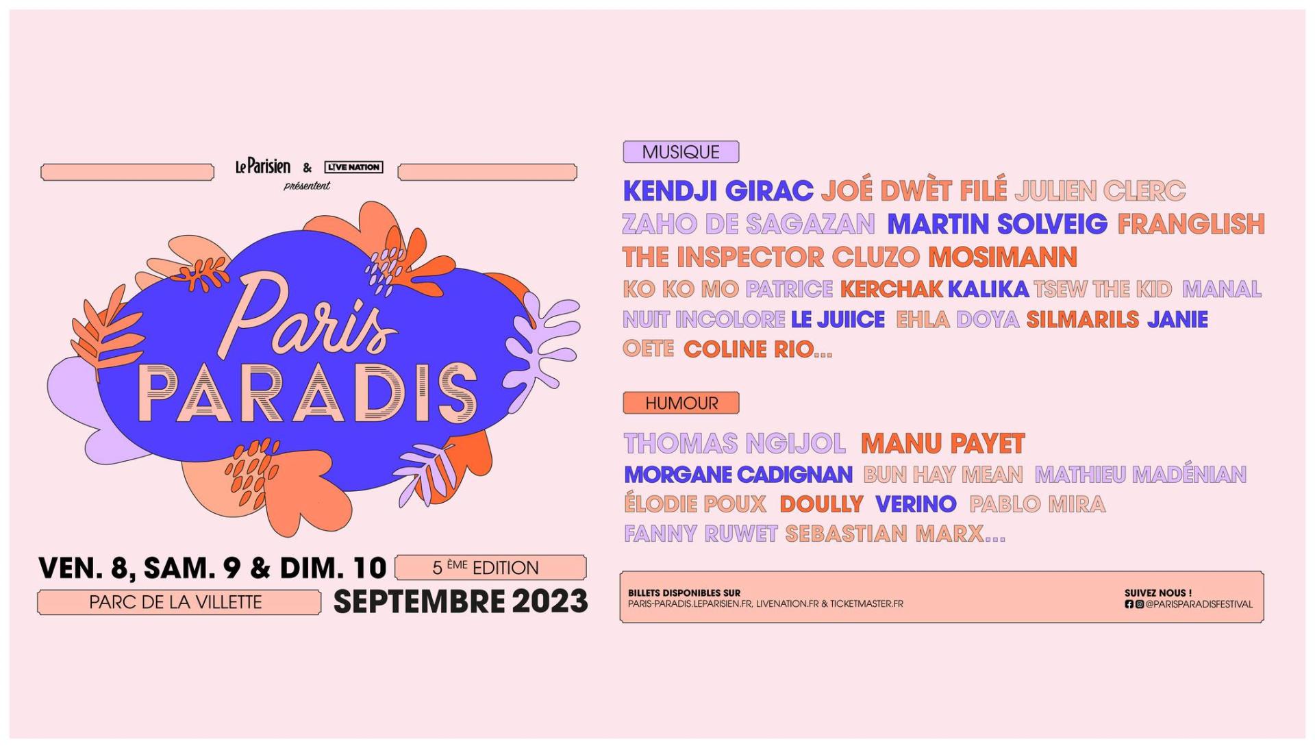 Bienvenue a Paris tropical(e)! welcome in Paris tropical(e)!!!